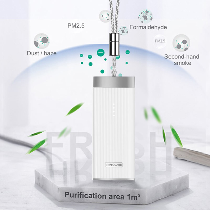 Aeroguard Premium Personal Air Purifier White Babymama